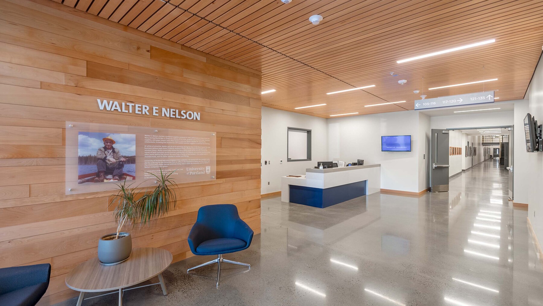 University of Portland Walter E. Nelson Facilities Services Building