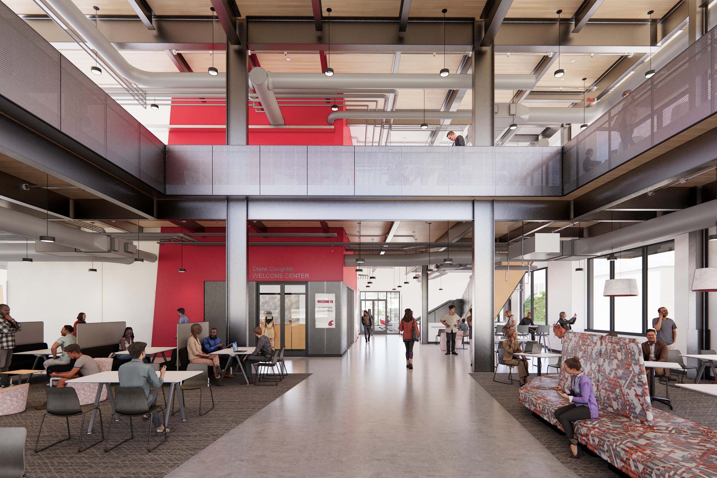 Washington State University Schweitzer Engineering Hall