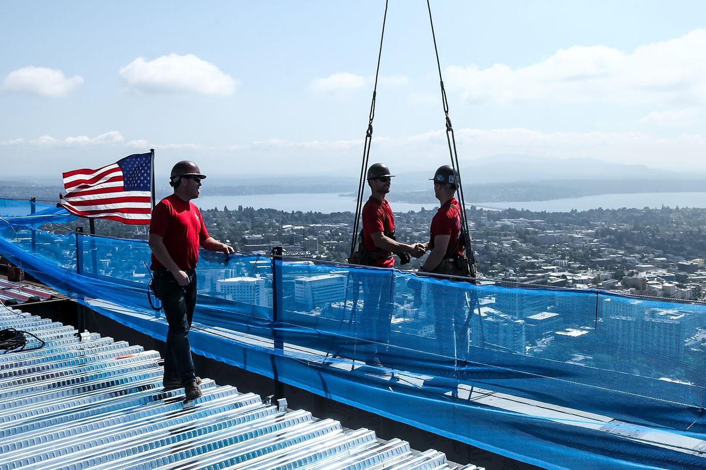 Rainier Square Tower Topping Out